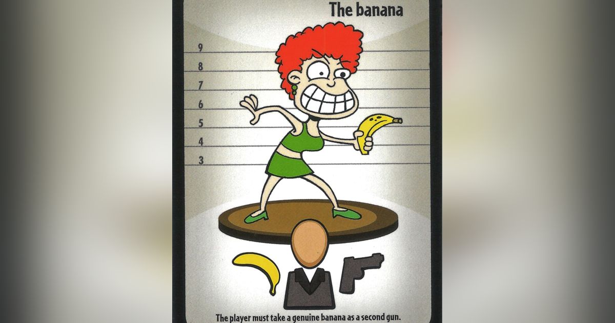 Ca$h 'n Guns (Second Edition): The Banana | Board Game | BoardGameGeek