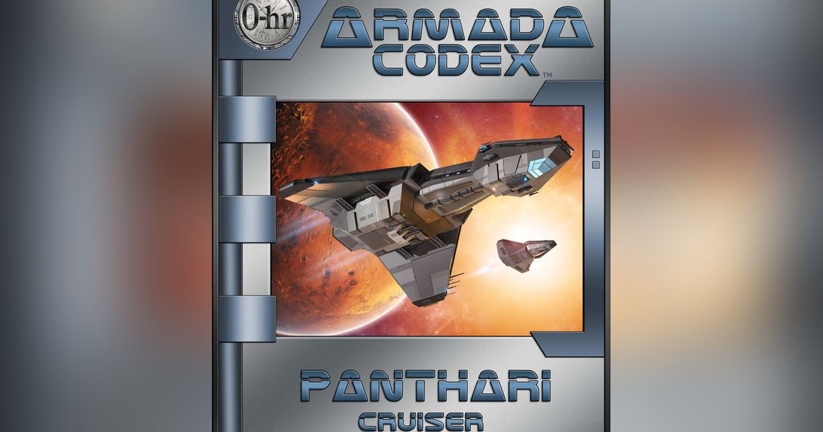 Armada Codex 01:17: Panthari Cruiser | RPG Item | BoardGameGeek