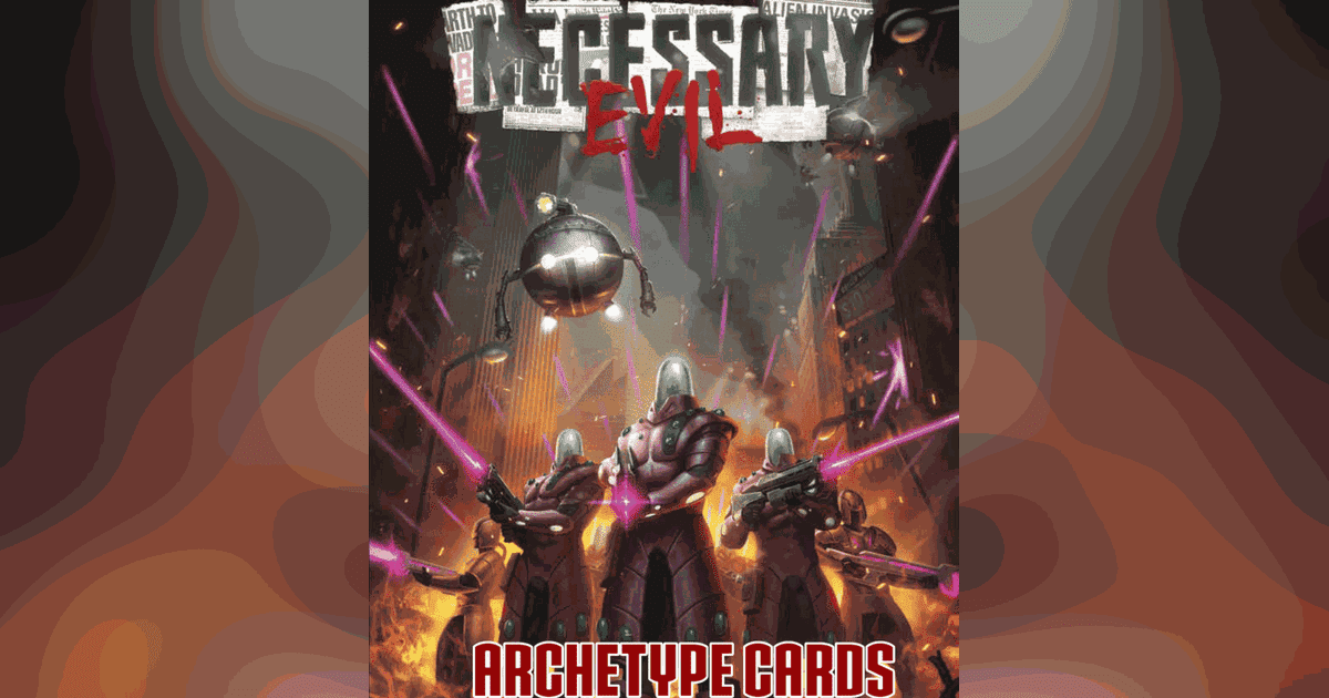 Necessary Evil Archetype Cards | RPG Item | RPGGeek