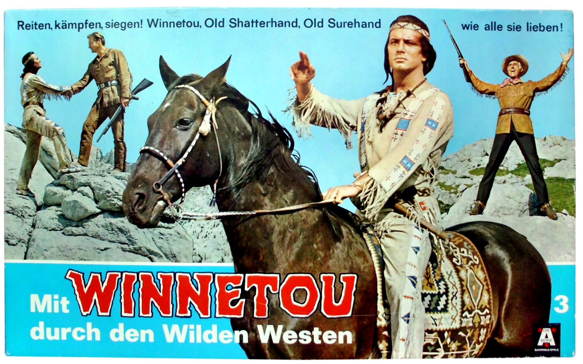 Mit Winnetou durch den Wilden Westen | Board Game | MeepleIt