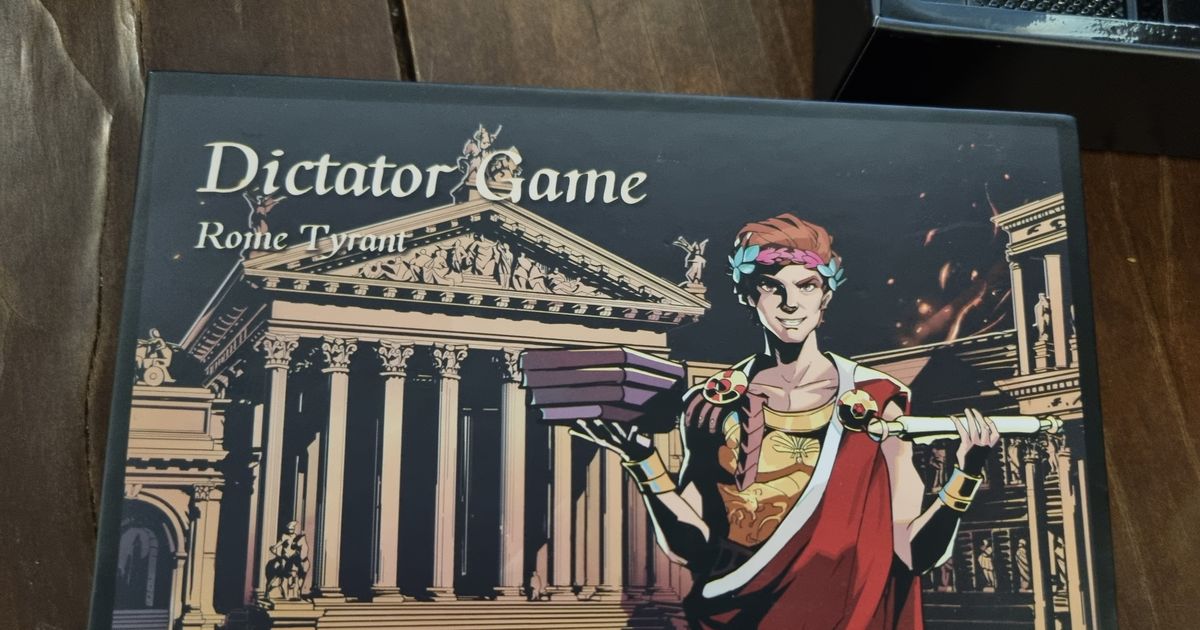 Dictator Game: Rome Tyrant | Board Game | BoardGameGeek