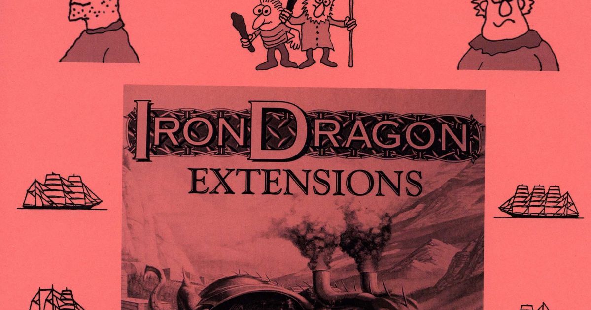 Iron Dragon: Extensions | Board Game | BoardGameGeek