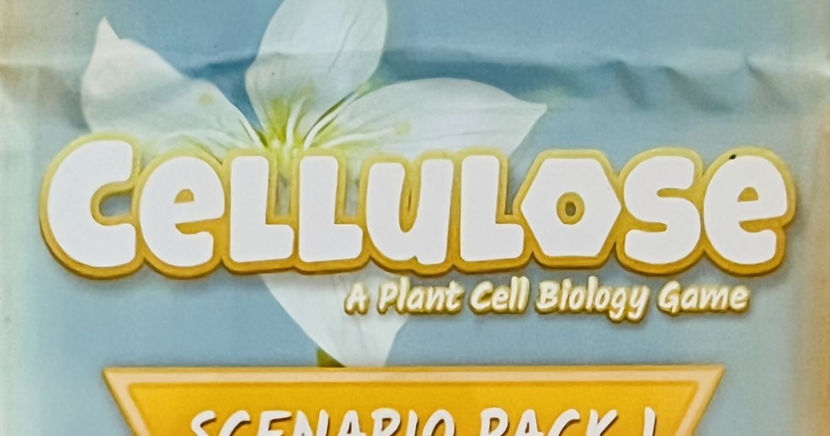 Cellulose: A Plant Cell Biology Game – Scenario Pack I | Board Game ...