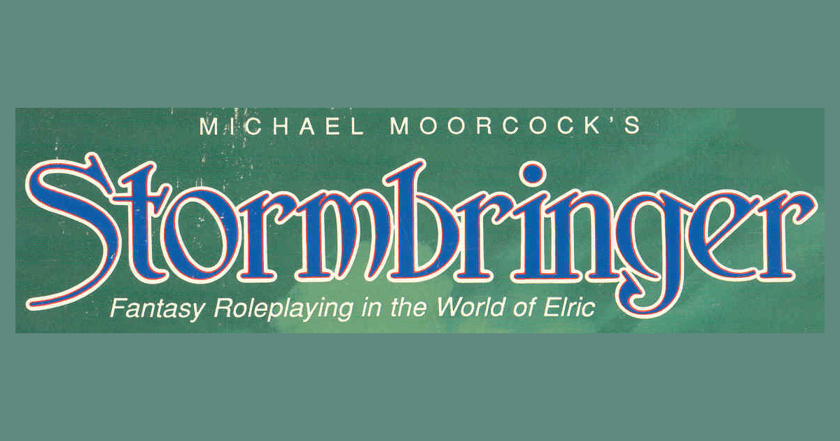 Hoja de personaje | Stormbringer (4th Edition)