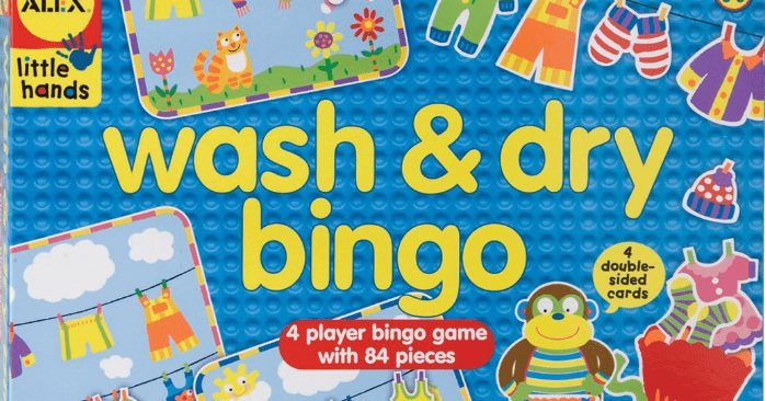 Wash & Dry Bingo | Board Game | BoardGameGeek