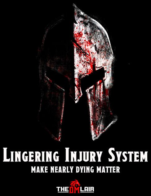Lingering Injury System | RPG Item | RPGGeek