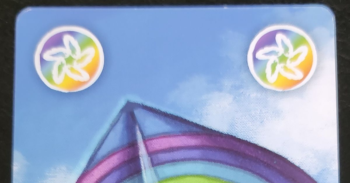 Kites: Rainbow Kite Promo Card | Board Game | BoardGameGeek