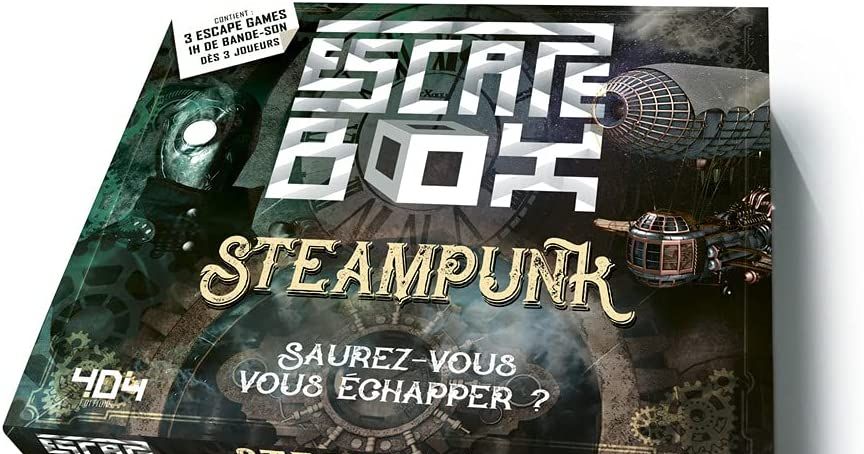 Escape Box: Steampunk | Board Game | BoardGameGeek