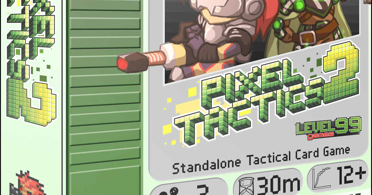 Pixel Tactics 2 | Board Game | BoardGameGeek