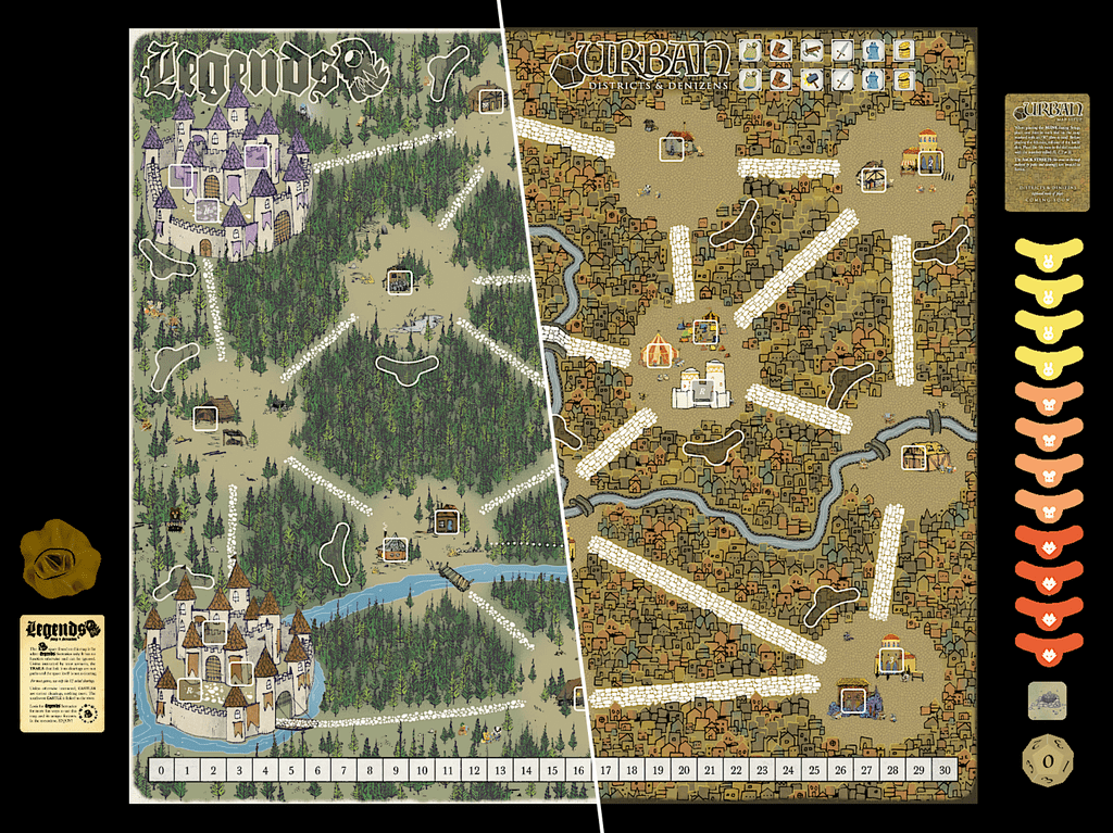 URBAN: Districts & Denizens (ROOT Fan Map... and more) | Root