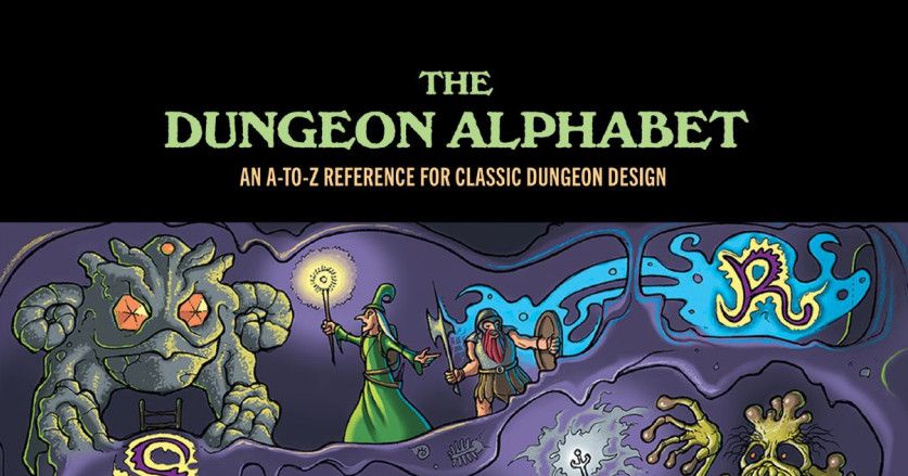 The Dungeon Alphabet: Fifth Printing | RPG Item | RPGGeek