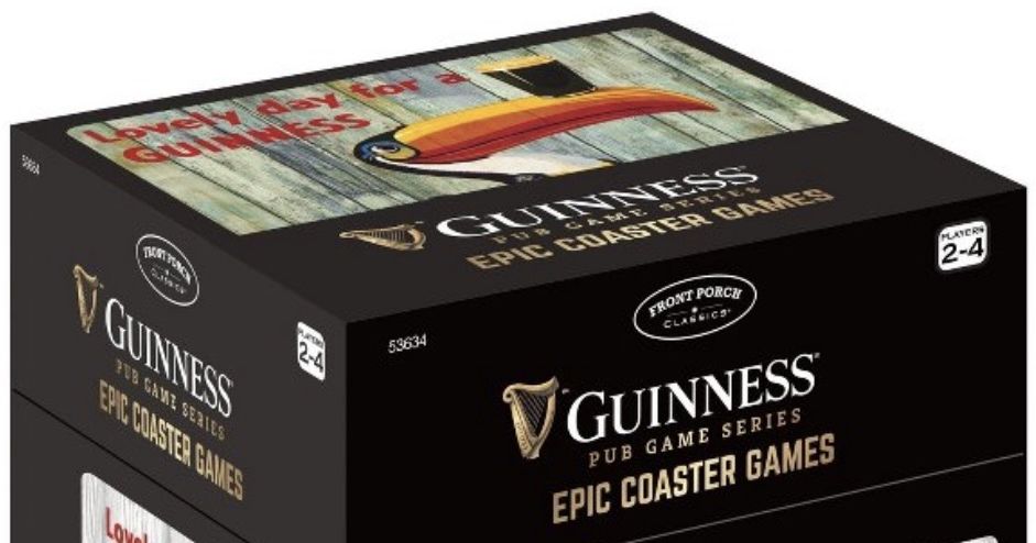Guinness: Pub Game Series – Epic Coaster Games | Board Game | BoardGameGeek