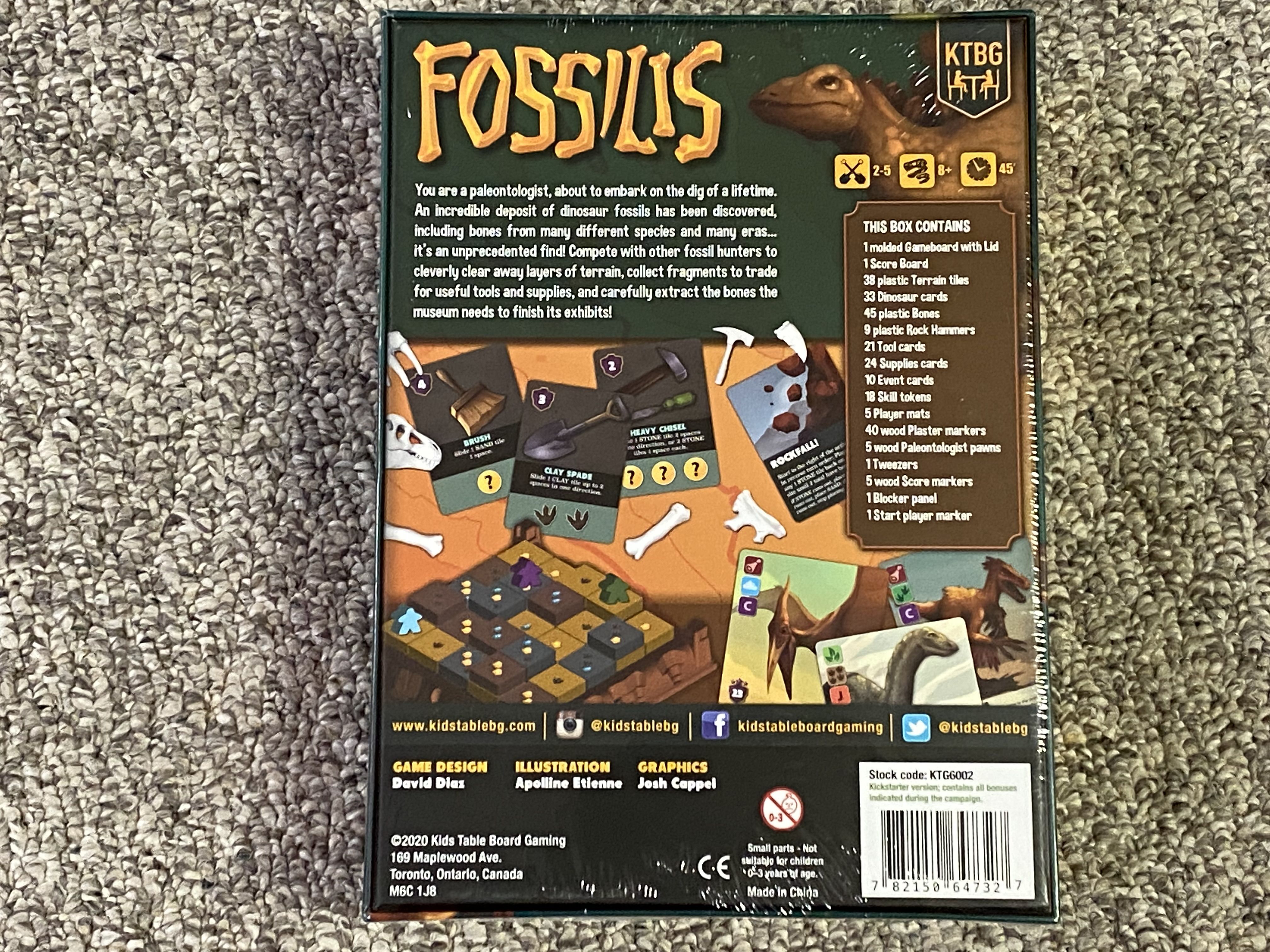 Jogo Fossilis: Kickstarter Edition | Compara Jogos