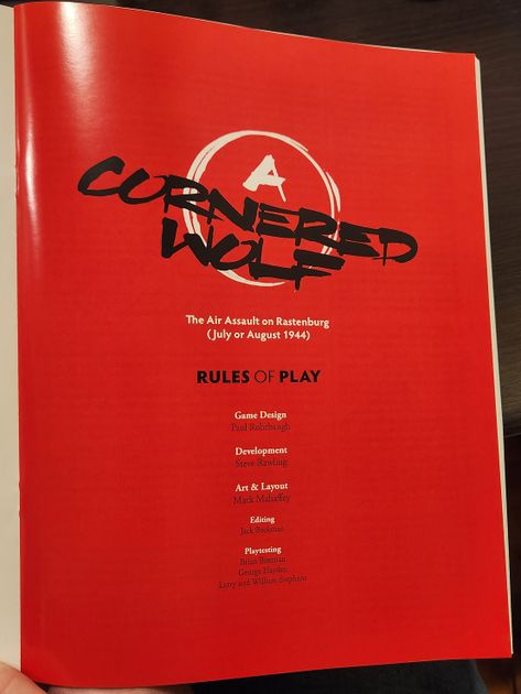 A CORNERED WOLF COUNTERS | A Cornered Wolf: The Air Assault on ...