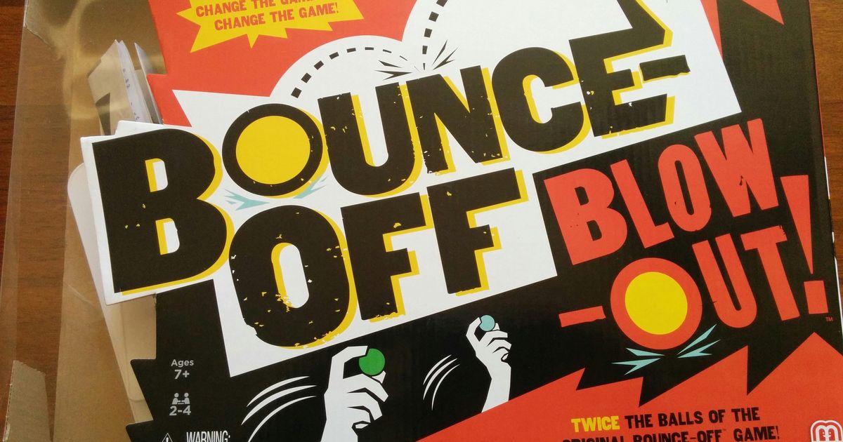 Bounce-Off Blow-Out! Game | Board Game | BoardGameGeek