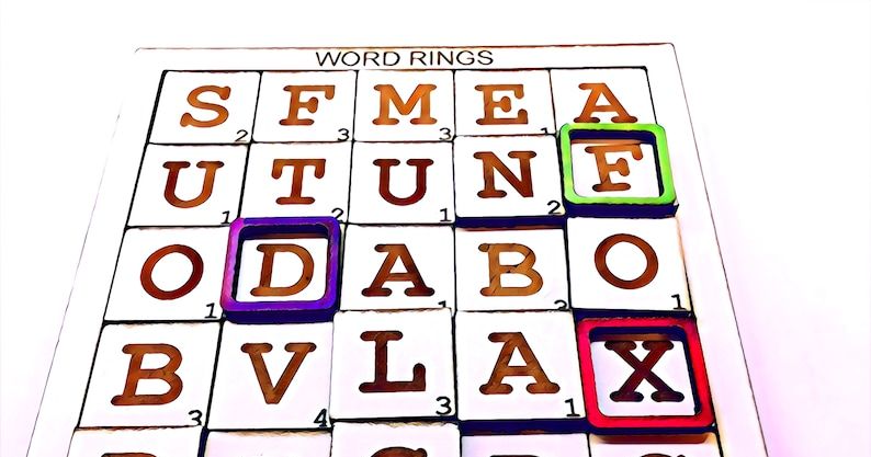 Word Ringers | Board Game | BoardGameGeek