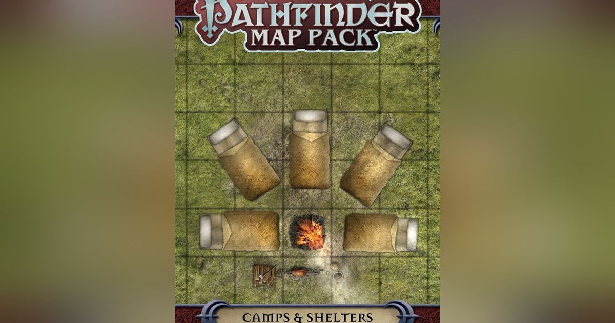 Pathfinder Map Pack: Camps & Shelters | RPG Item | RPGGeek