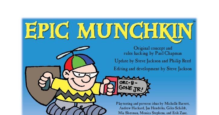 Epic Munchkin | Board Game | BoardGameGeek