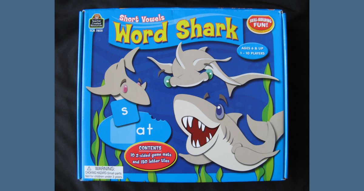 Word Shark | Board Game | BoardGameGeek