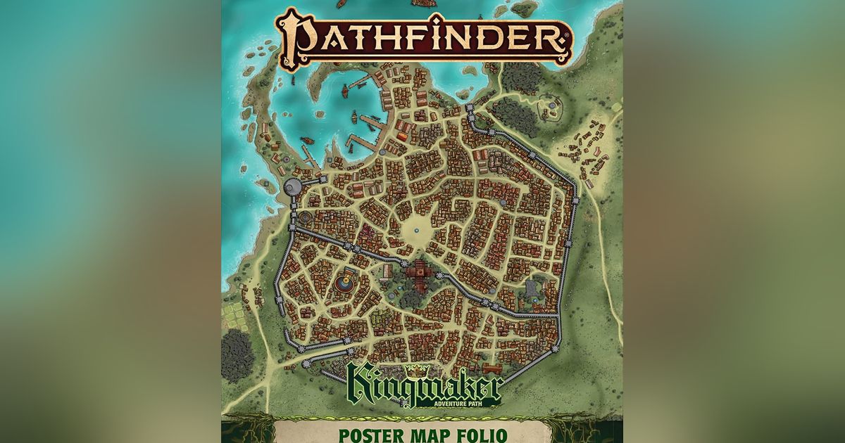 Kingmaker Poster Map Folio (PF2) | RPG Item | RPGGeek