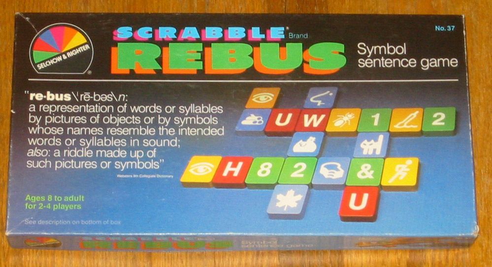 Scrabble Rebus | Board Game | BoardGameGeek