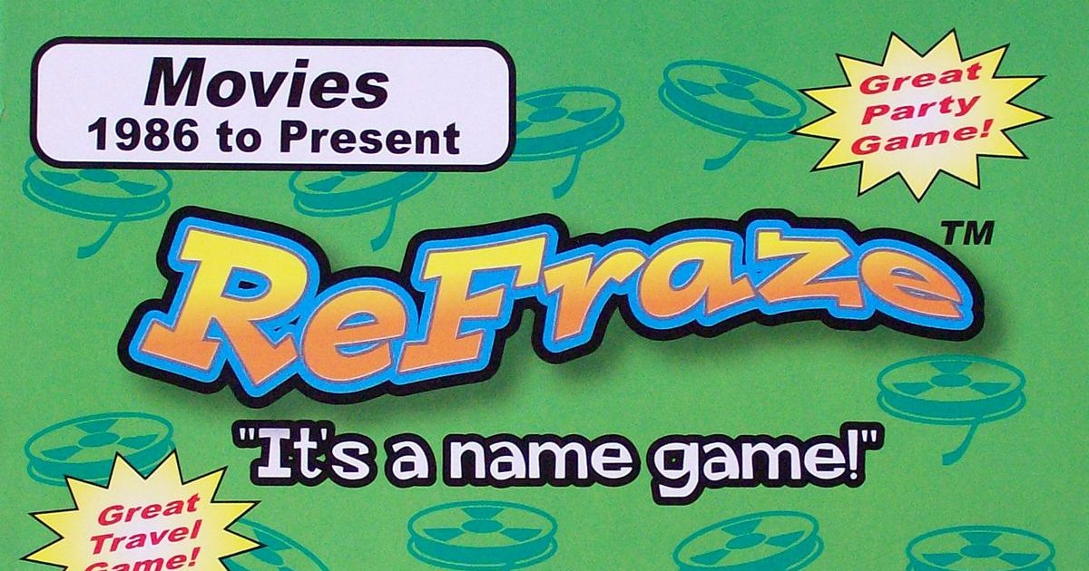 ReFraze | Board Game | BoardGameGeek