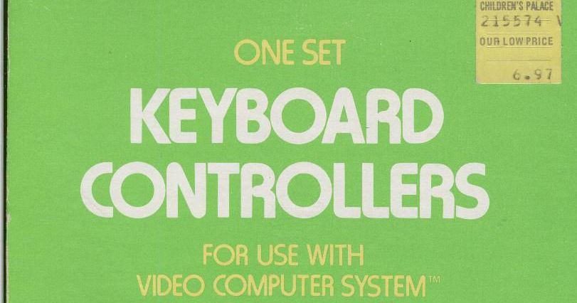 Atari Keyboard Controller | Video Game Hardware | VideoGameGeek