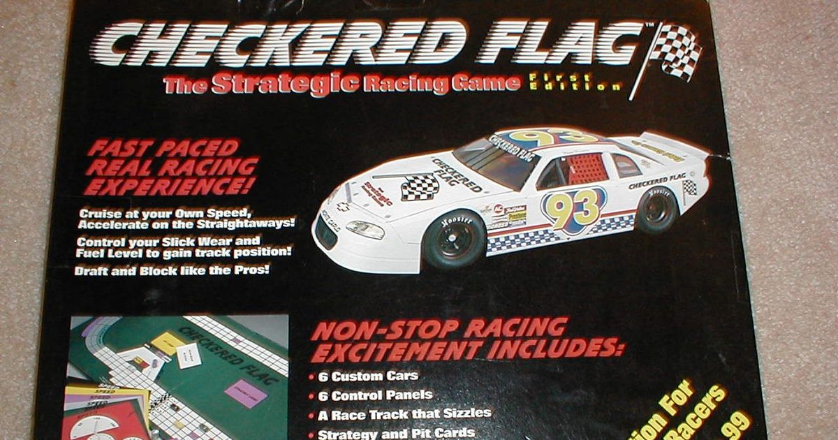 Checkered Flag | Board Game | BoardGameGeek