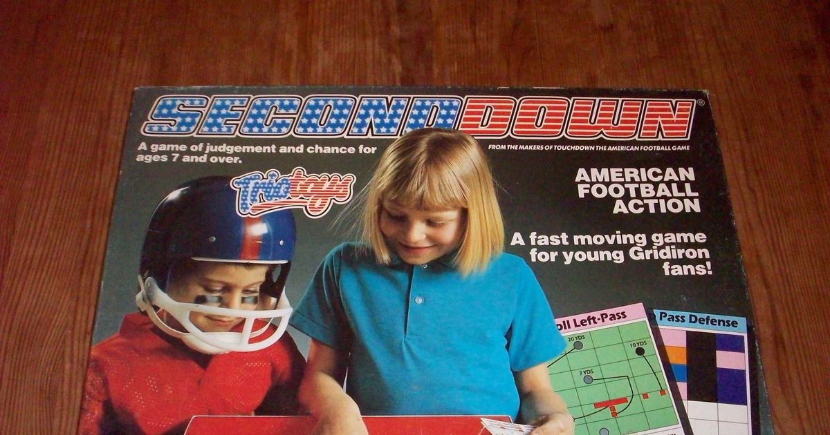 Second Down | Board Game | BoardGameGeek