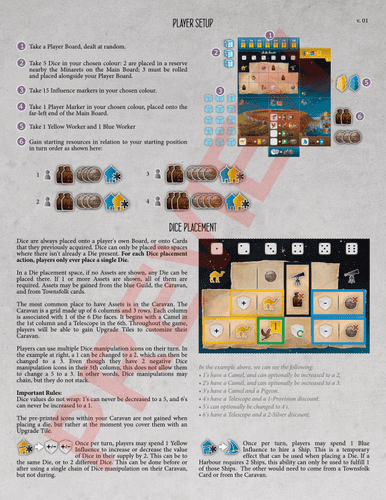 Wayfarers Player Aid | Wayfarers of the South Tigris