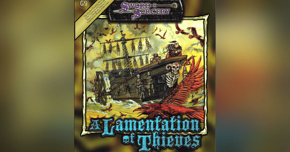 G9: A Lamentation of Thieves | RPG Item | RPGGeek