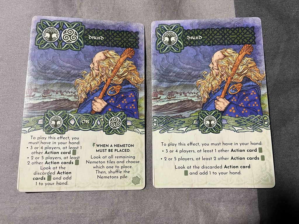 Base Game Druid Card Typo | Inis: Legendary Edition