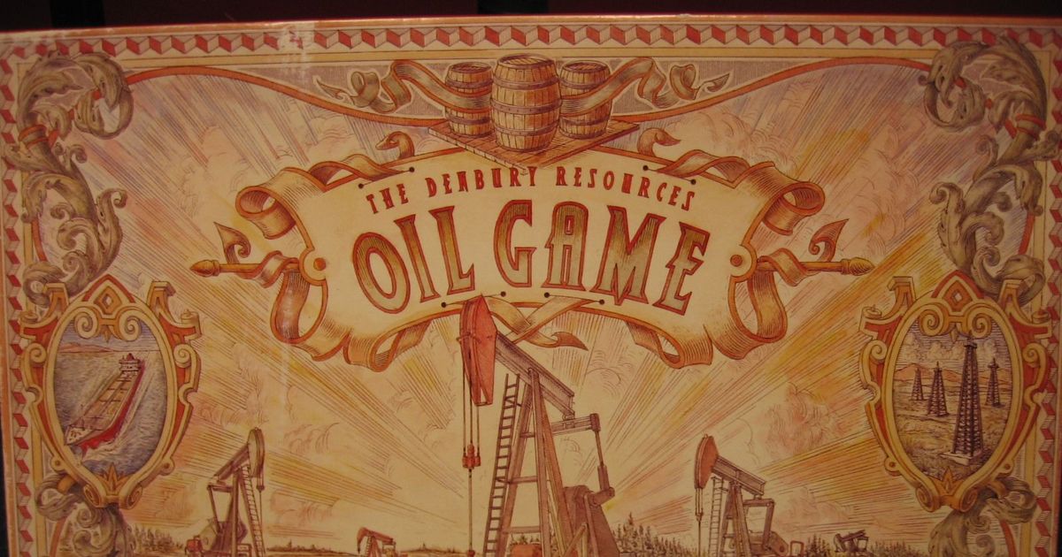 The Denbury Resources Oil Game | Board Game | BoardGameGeek