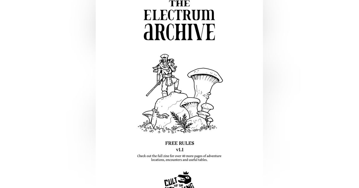 The Electrum Archive Free Rules | RPG Item | BoardGameGeek
