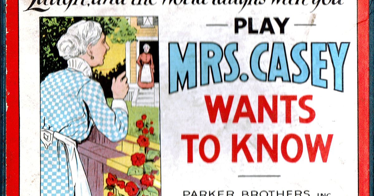 Mrs. Casey Wants to Know | Board Game | BoardGameGeek