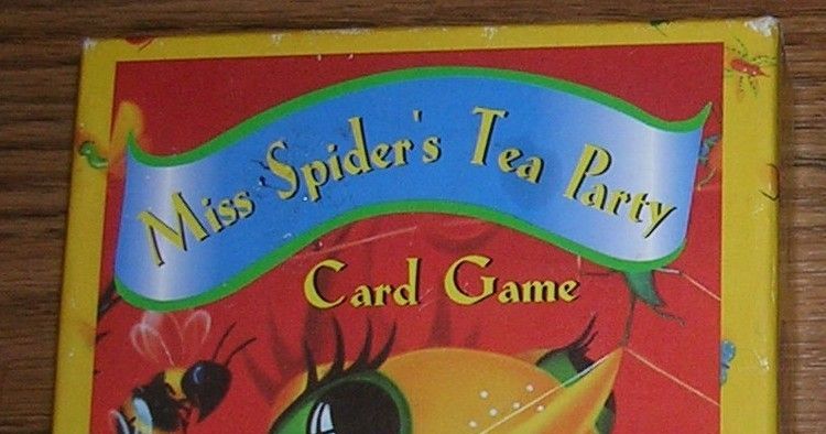 Miss Spider's Tea Party Card Game | Board Game | BoardGameGeek