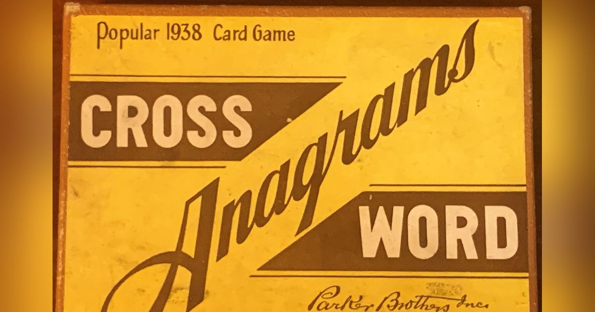 Crossword Anagrams | Board Game | BoardGameGeek