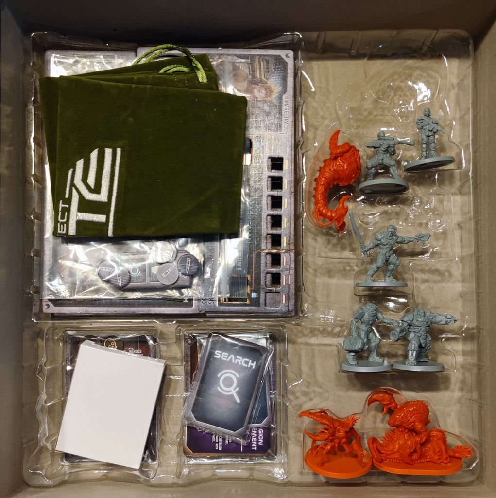 How to store the Mini's in the original inserts? | Project: ELITE