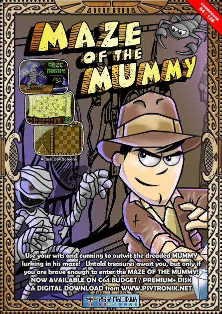 Maze of the Mummy | Video Game | VideoGameGeek