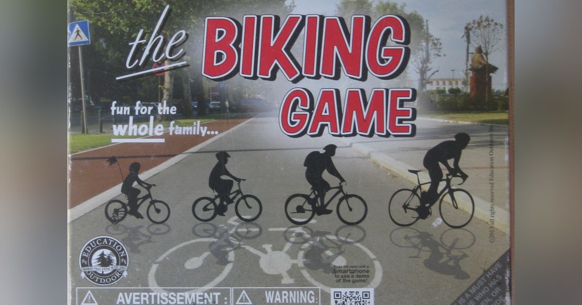 The Biking Game | Board Game | BoardGameGeek