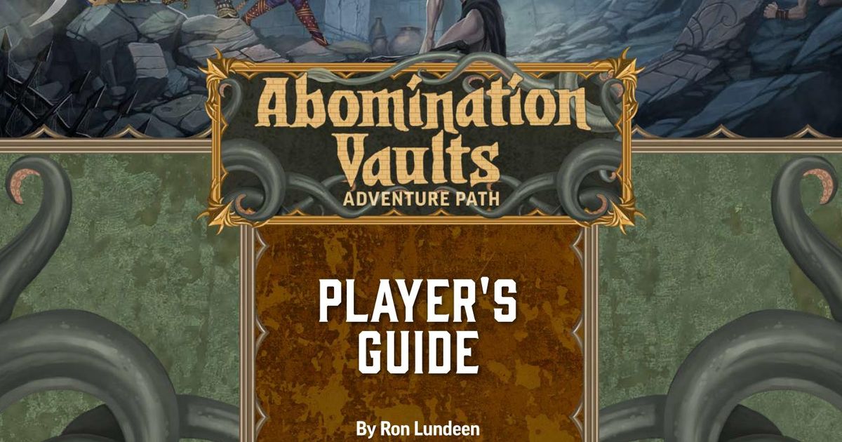 Abomination Vaults Player's Guide | RPG Item | RPGGeek