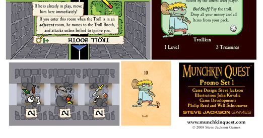 Munchkin Quest: Promo Set 1 | Board Game | BoardGameGeek