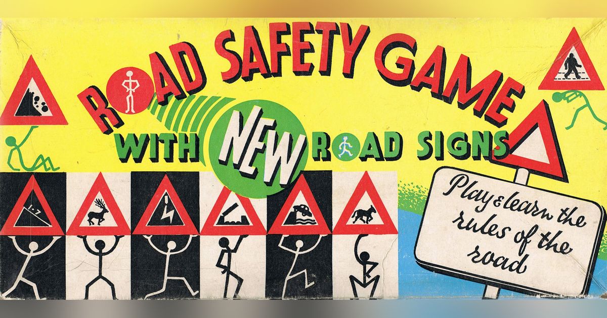 Road Safety Game With New Road Signs | Board Game | BoardGameGeek