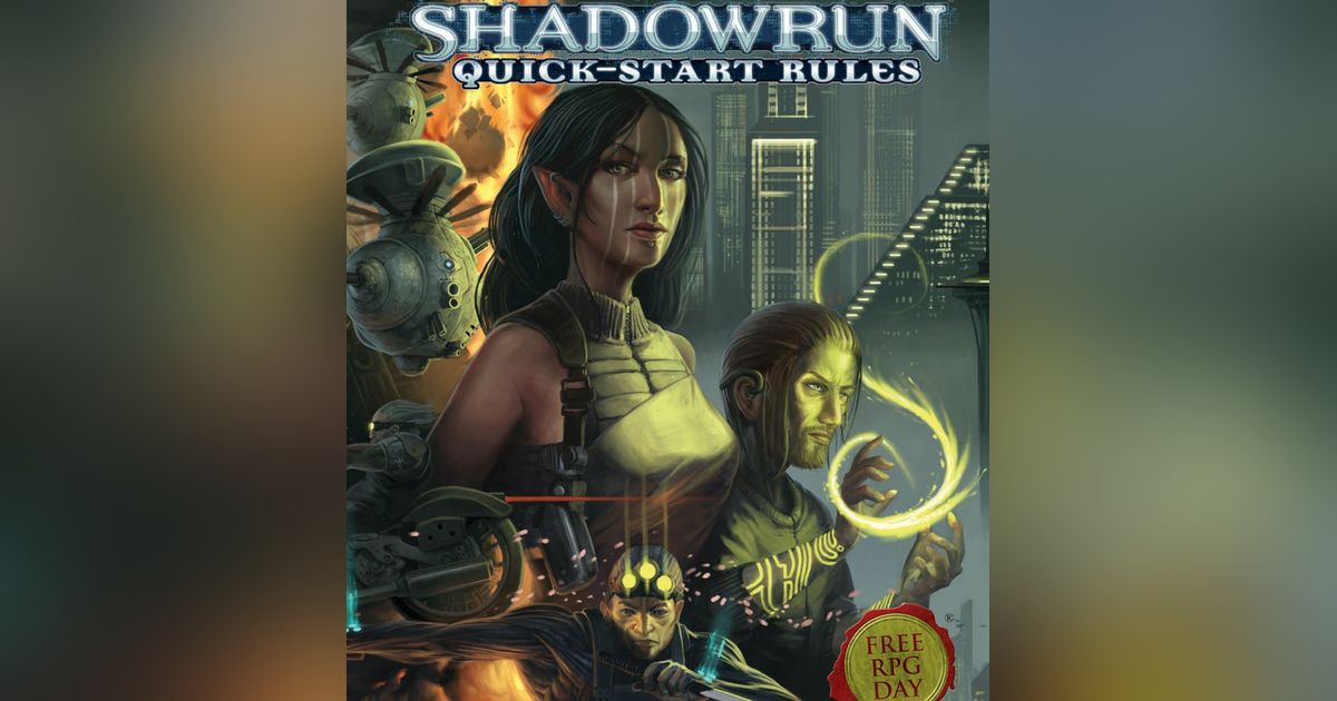 Shadowrun Quick-Start Rules (Free RPG Day 2012 Edition) | RPG Item | BoardGameGeek