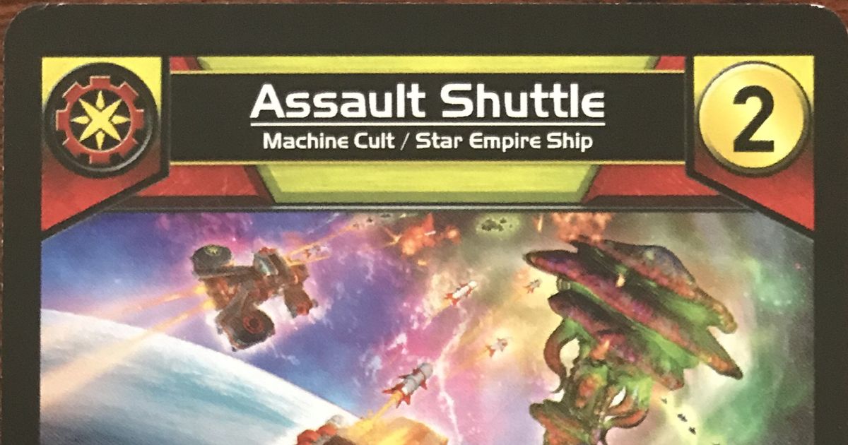 Star Realms: Assault Shuttle | Board Game | BoardGameGeek