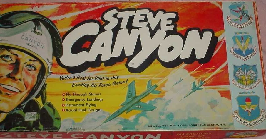 Steve Canyon | Board Game | BoardGameGeek