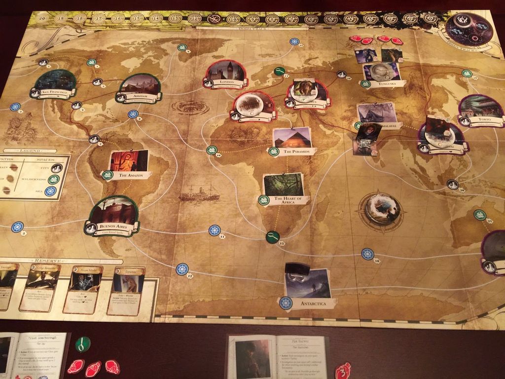 Boardgame with beautiful maps