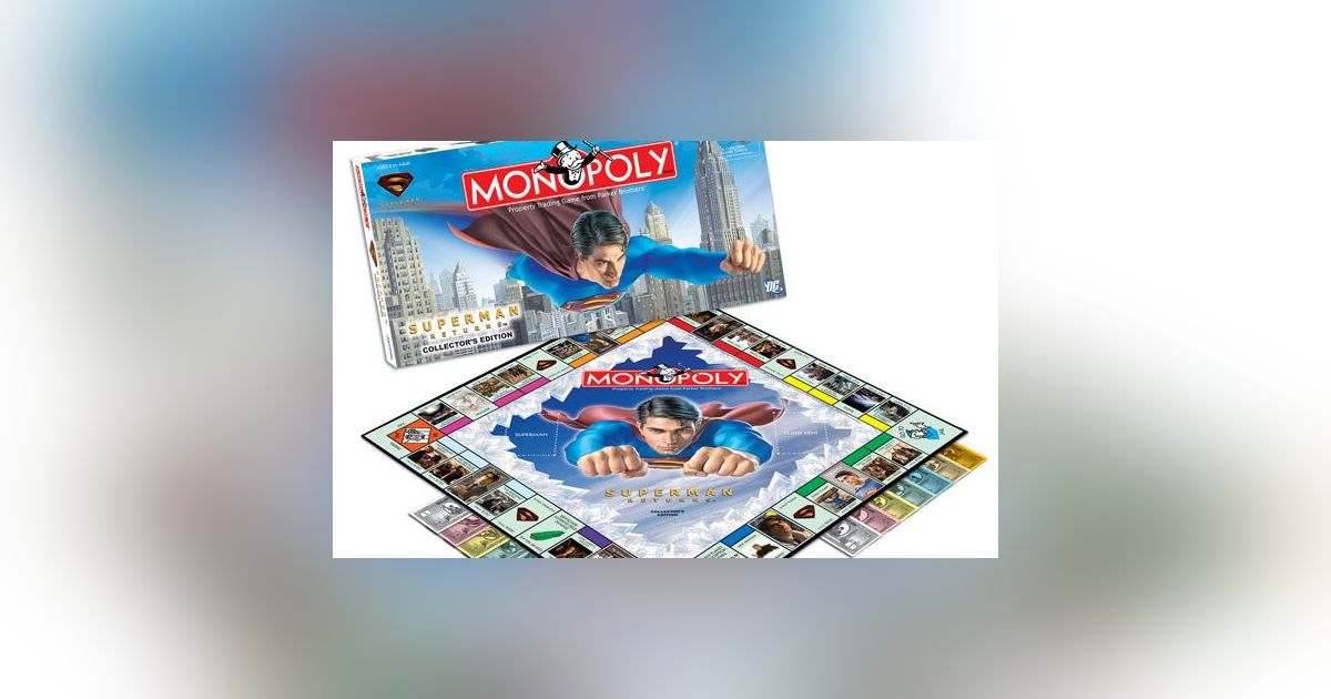 Monopoly: Superman Returns | Board Game | BoardGameGeek