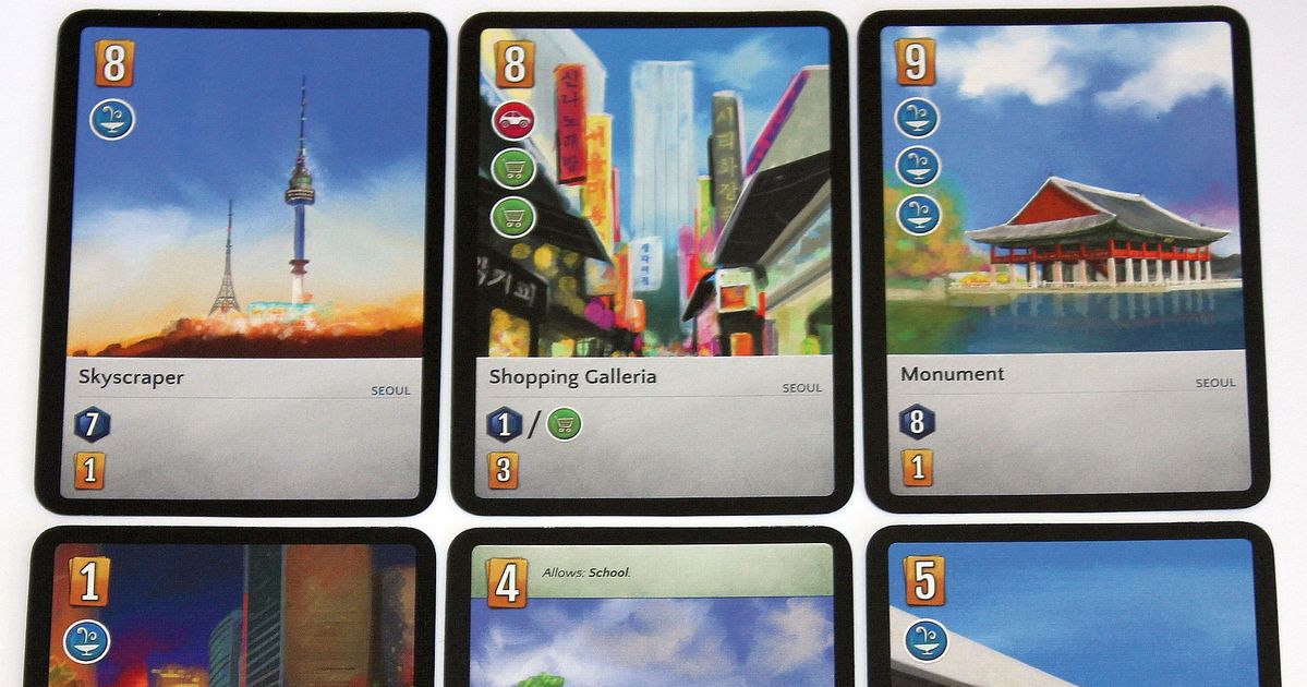 The City: Iconic City Packs | Board Game Accessory | BoardGameGeek