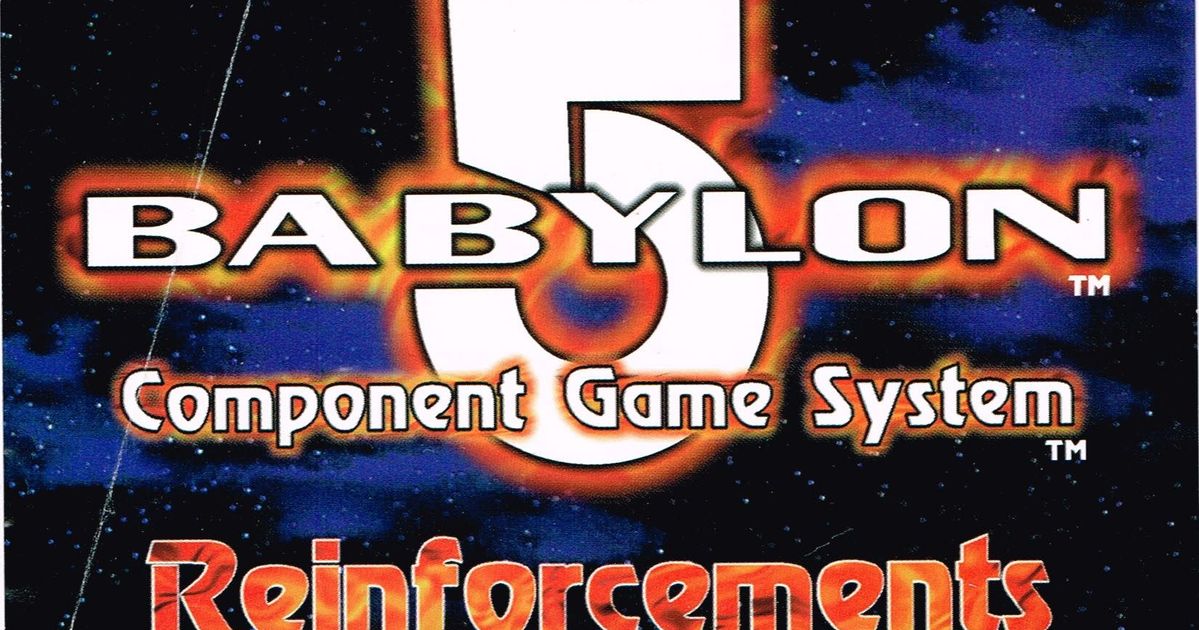 Babylon 5 Component Game System: Reinforcements Pack #1 | Board Game ...